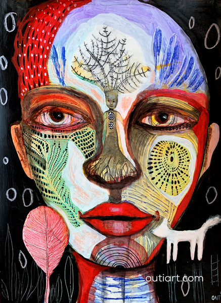 Much More Than Meets The Eye, original painting. – outiart