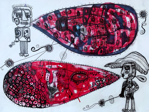 When Things Get Complicated, original painting – outiart